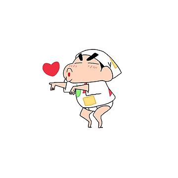 "Crayon Shin Chan" Sticker for Sale by llyuraa | Redbubble