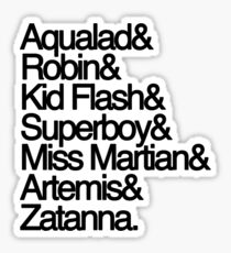 Young Justice: Stickers | Redbubble
