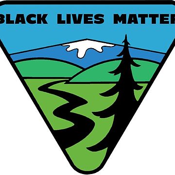 "Black Lives Matter BLM Logo" Sticker for Sale by RetroRanger91 | Redbubble