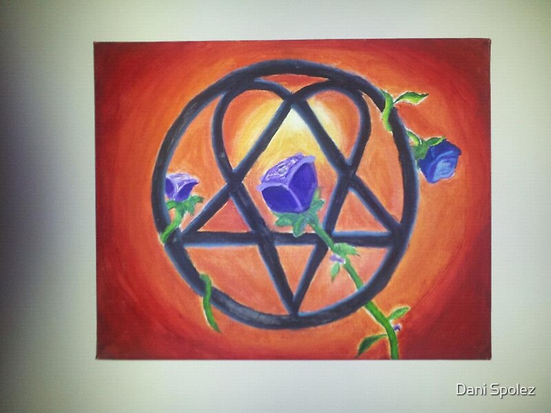 "Heartagram" by Danielle Spoelstra | Redbubble