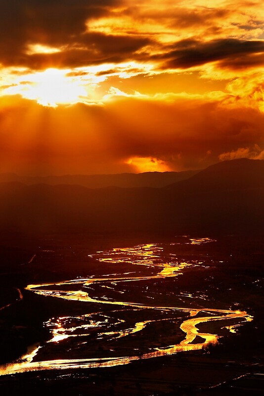 "The golden river" by Hercules Milas | Redbubble