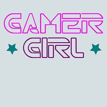 "GAMER GIRL" Sticker for Sale by ByTekk | Redbubble