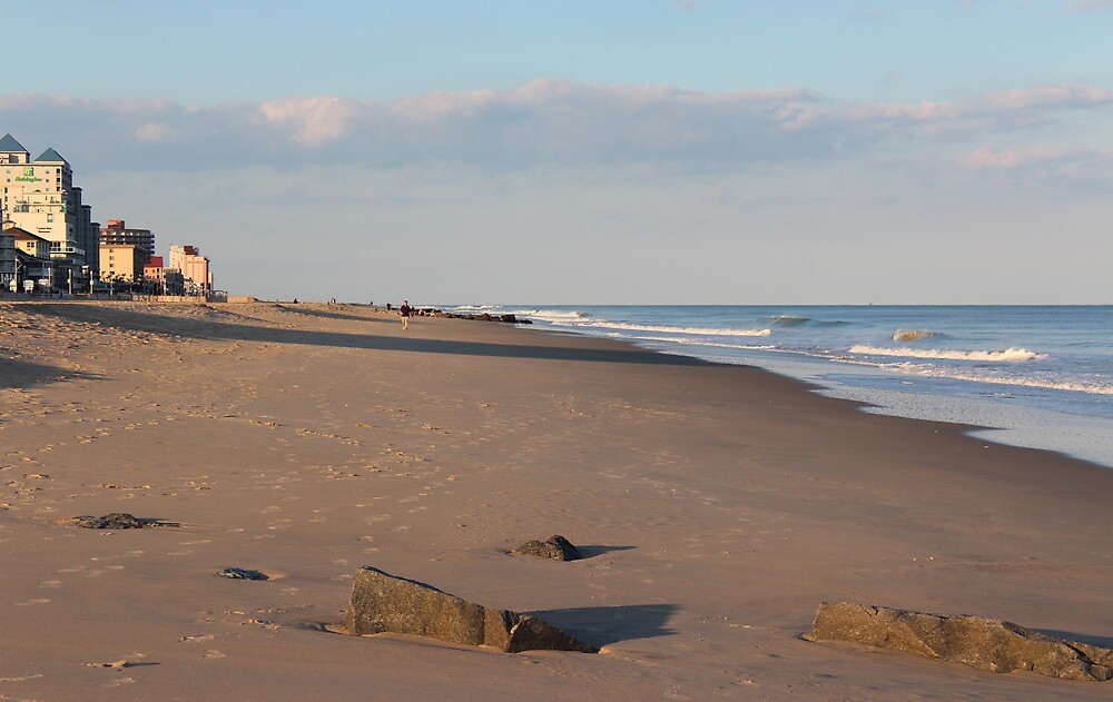 "October Beach" by Trish Nicholas | Redbubble