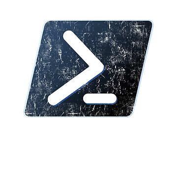 "Vintage PowerShell" Sticker for Sale by vladocar | Redbubble