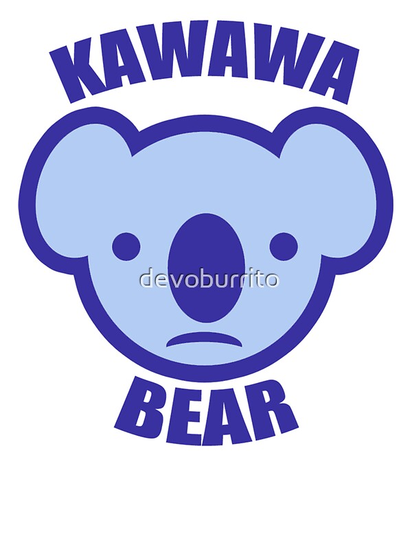 "kawawa bear" Stickers by devoburrito | Redbubble