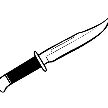 "Ghostface’s Knife" Art Print for Sale by notastranger | Redbubble