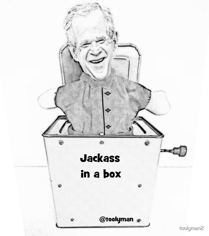 "Jackass in a box" by toolyman2 | Redbubble
