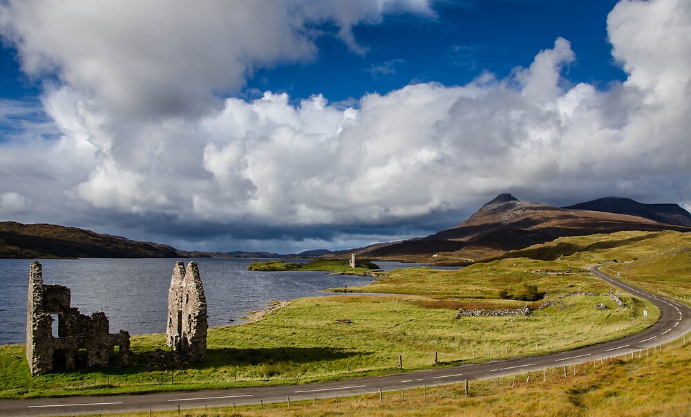 "Loch assynt, Scotland " by a h | Redbubble