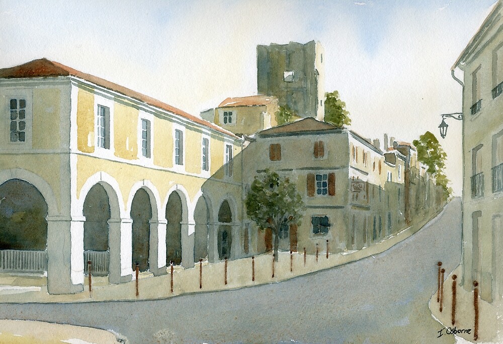 "Les Halles, Marthon, France" by ian osborne | Redbubble