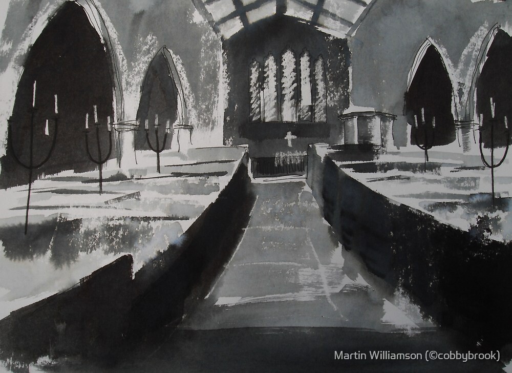 "'Interior - Holy Trinity, Goodramgate, York'" by Martin Williamson ...