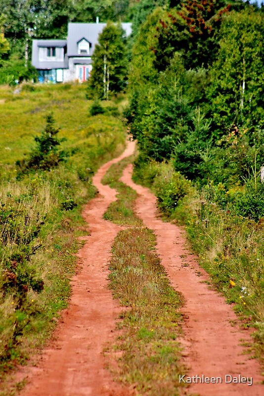 "The Red Road Home" by Kathleen Daley | Redbubble