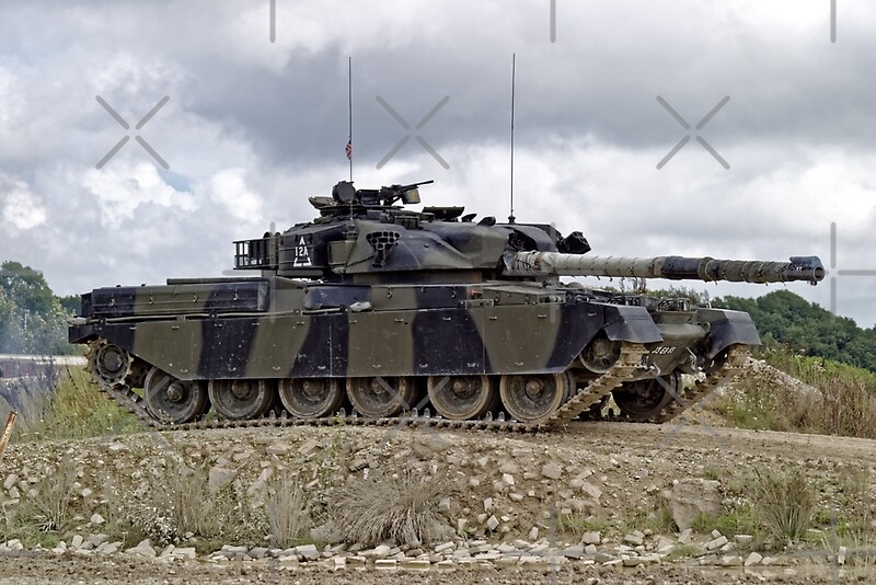 "FV4201 Chieftain Main Battle Tank " by Andrew Harker | Redbubble