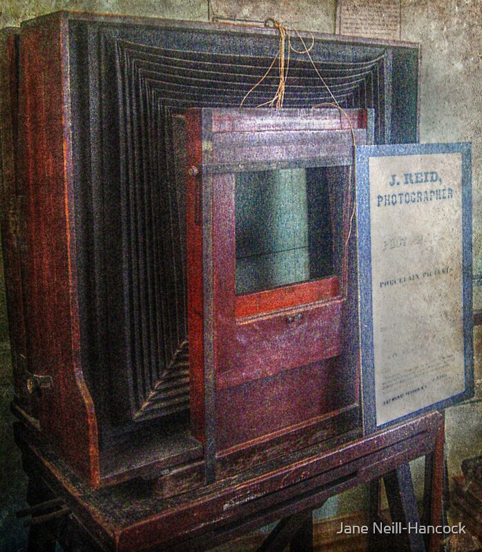 "Huge Antique 1800s Camera" by Jane Neill-Hancock | Redbubble