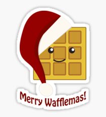 Cartoon Waffle Stickers | Redbubble
