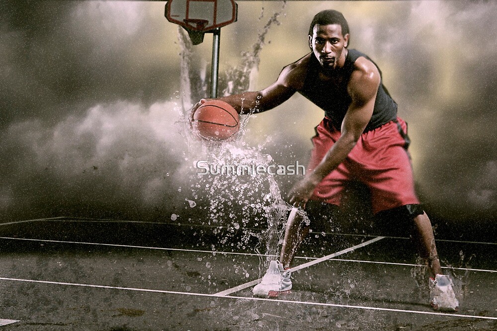 "Basketball SPLASH" by Summiecash | Redbubble