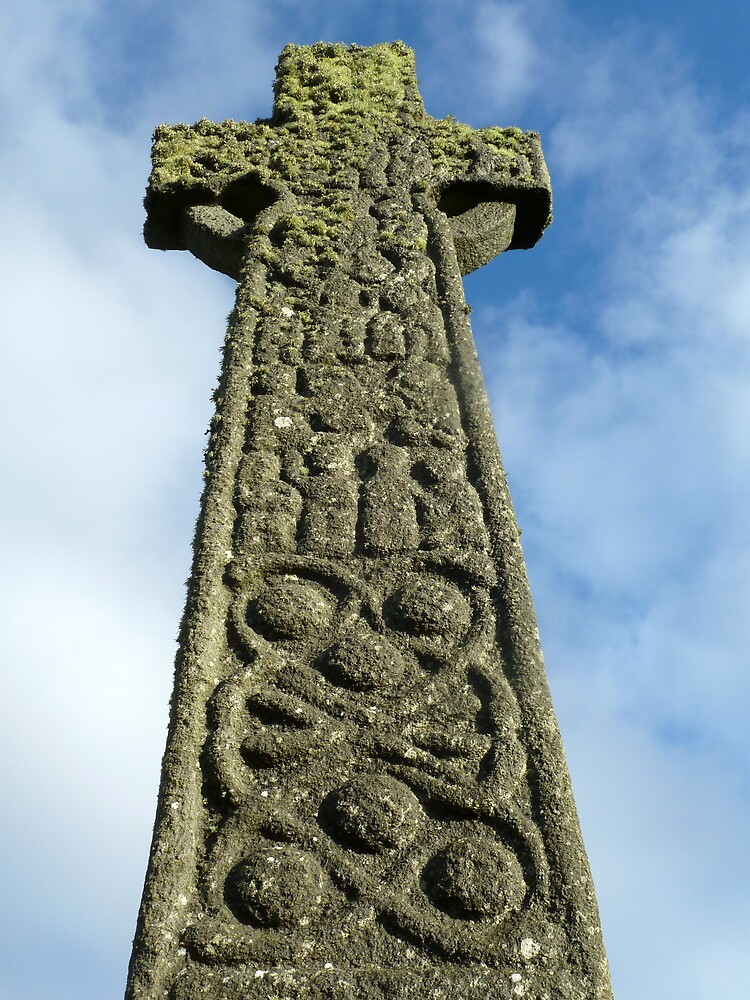 "Celtic Cross, Iona, Scotland" by Nick Edge | Redbubble