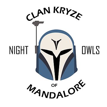 "Clan Kryze Logo" Photographic Print for Sale by JWGraphics | Redbubble