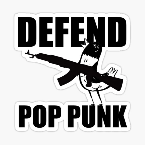 Defend Pop Punk Stickers | Redbubble