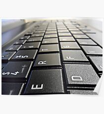 Keyboard Typing Posters | Redbubble