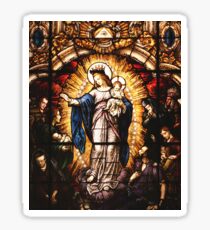 Virgin Mary: Stickers | Redbubble