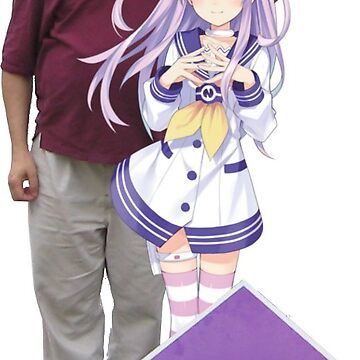 "Richard Stallman Neptunia" Sticker for Sale by libbie-tech | Redbubble