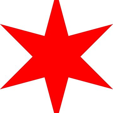"Chicago Star" Art Print for Sale by trumoose | Redbubble