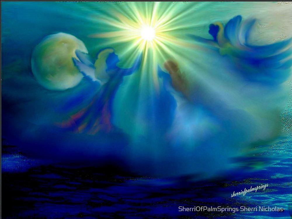 "ANGELS OF HEALING" by SherriOfPalmSprings Sherri Nicholas- | Redbubble