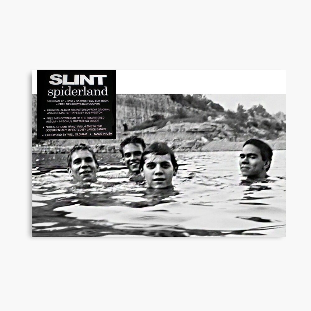 "Slint- Spiderland" Canvas Print by tategibbs1 | Redbubble