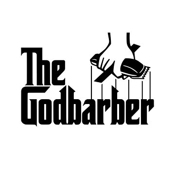 "Best Barber Tittled The Godbarber" Poster for Sale by Print Cartel ...