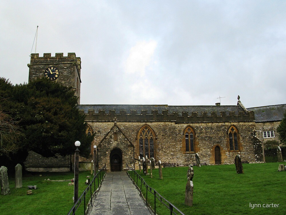 "Uplyme Church , Devon UK - November 26TH 2012" by lynn carter | Redbubble