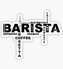 Barista Stickers | Redbubble