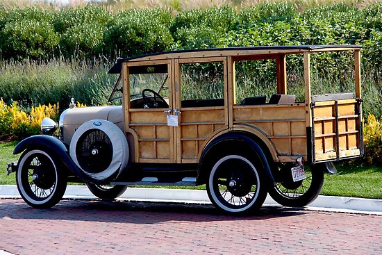 "1920 Ford Model A" by phil decocco | Redbubble