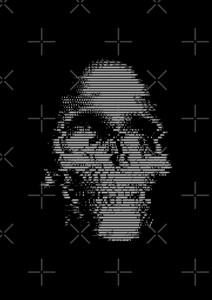 "ASCII Skull" by yulia-rb | Redbubble