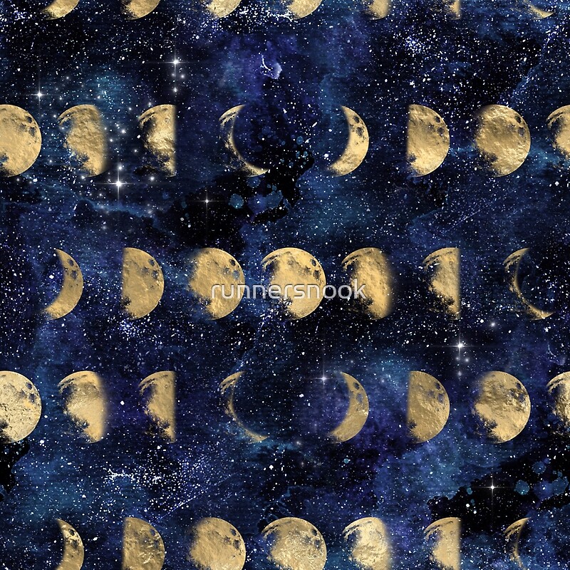 "Galaxy Pattern / Moon Abstract Design 6" by runnersnook | Redbubble