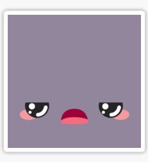 Bored Face Emoji Stickers | Redbubble