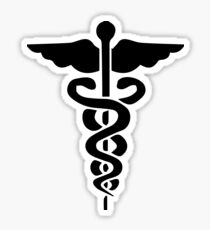 Medicina Stickers | Redbubble