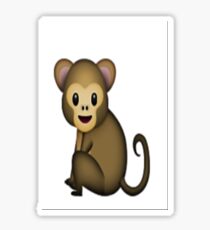 Monkey Emoji: Stickers | Redbubble
