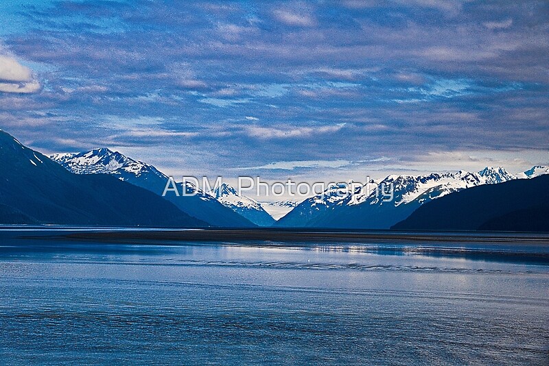 "Mountains in the Gulf of Alaska" by ADM Photography | Redbubble