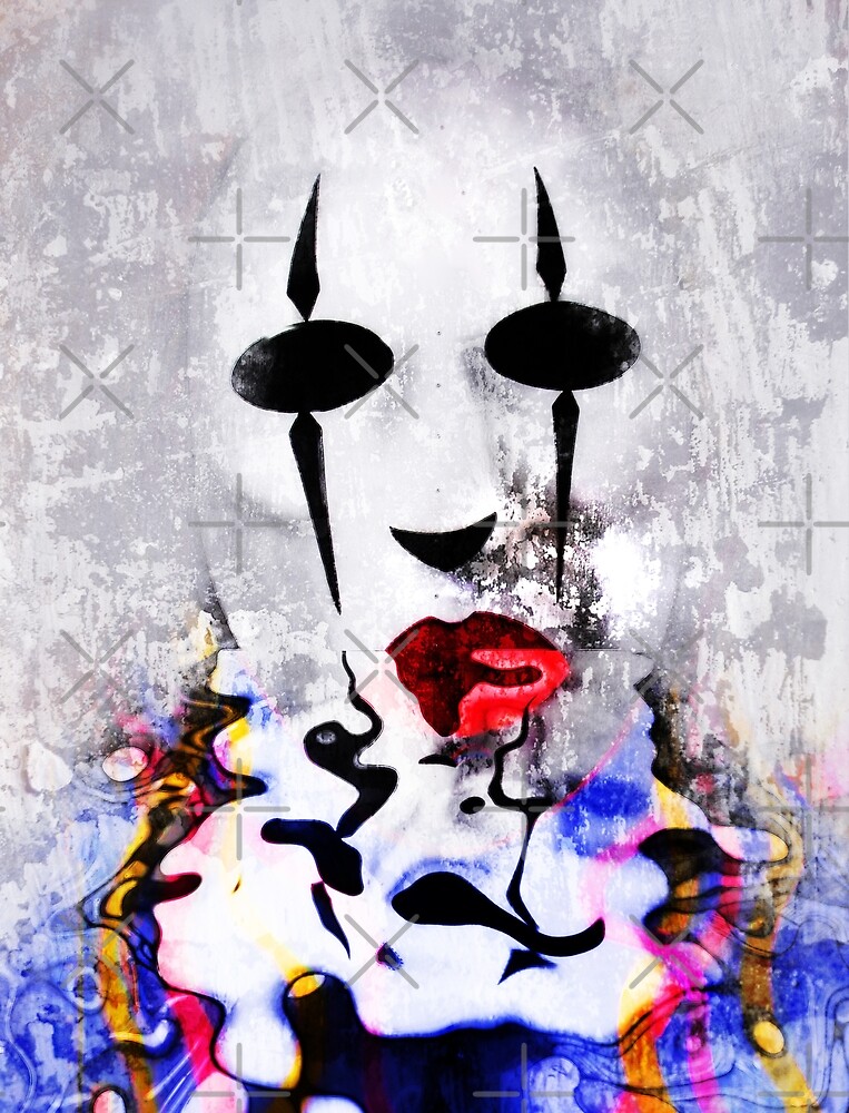 "Behind The Mask - Image and Poem" by CarolM | Redbubble