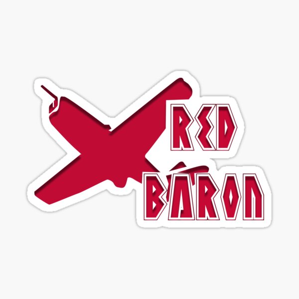 Red Baron Stickers | Redbubble