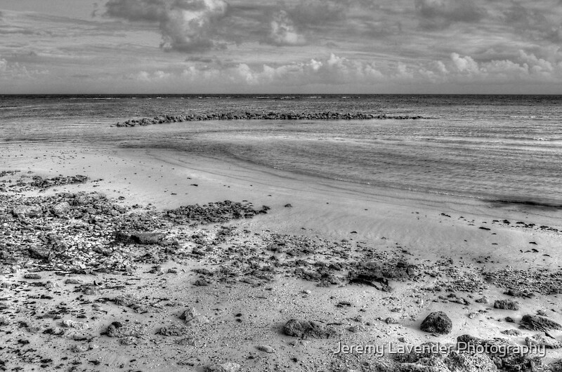 "Yamacraw Beach in Nassau, The Bahamas (Black & White)" by Jeremy ...