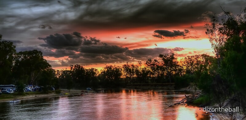 "Paradise Beach On The Murray River At Cobram/Barooga" by djzontheball ...