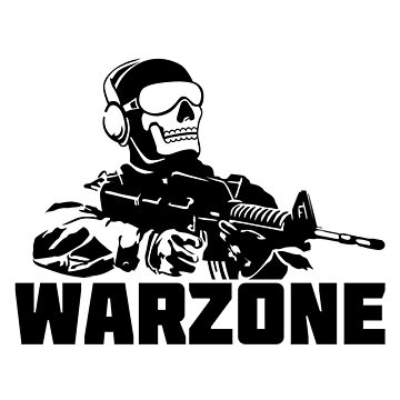"Warzone" Sticker for Sale by DragonGFX | Redbubble