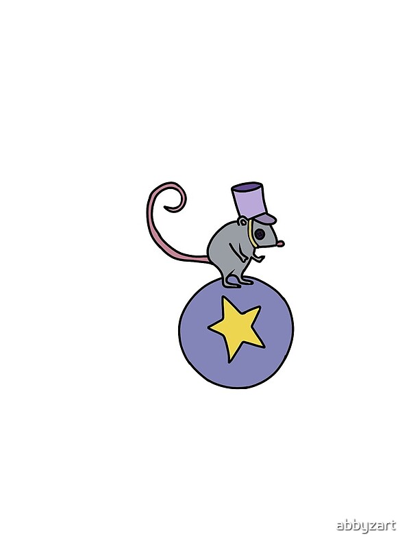 "Circus mouse " by abbyzart | Redbubble