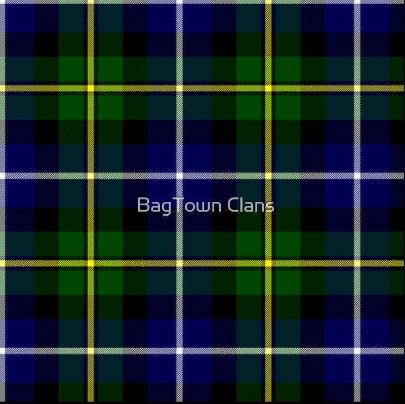 "Clan MacNeil Tartan " by BagTown Clans | Redbubble