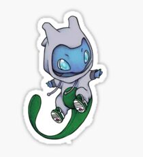 Mew Pokemon Stickers | Redbubble