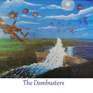 "617 squadron the dambusters" Poster for Sale by Marjohnart | Redbubble