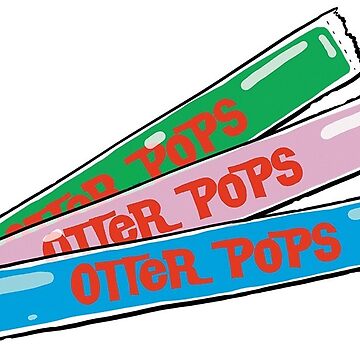 "Otter Pops" Sticker for Sale by gurustickers | Redbubble
