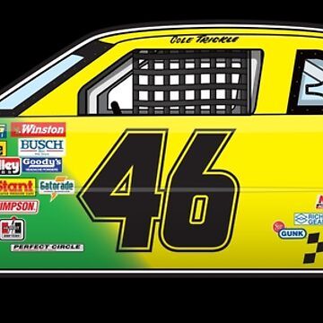 "Cole Trickle #46 City Days of Thunder Illustration" Sticker for Sale ...