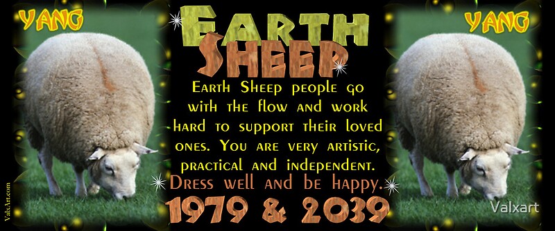 "Chinese Zodiac, earth sheep, born 1979, 2019, Valxart" by Valxart ...
